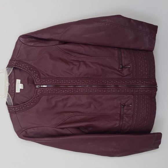 Christopher & Banks | Jackets & Coats | Christopher Banks Faux Leather ...